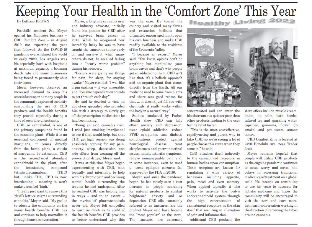 Keeping Your Health in Complete Balance - Comfort Zone Blog - CBD ...