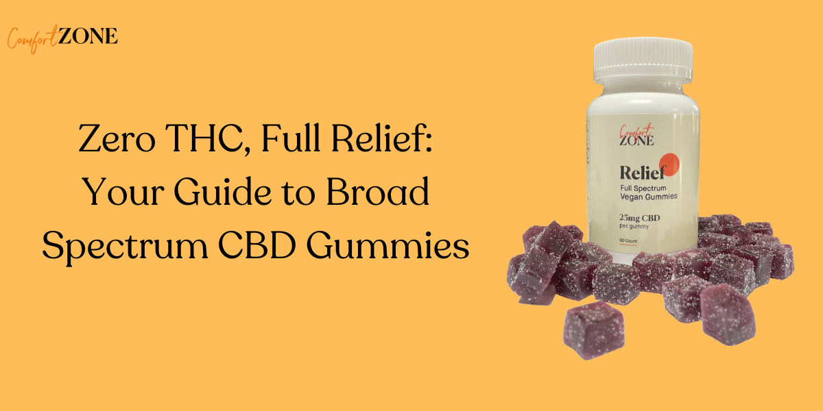 Zero THC, Full Relief: Your Guide to Broad Spectrum CBD Gummies - CBD ...