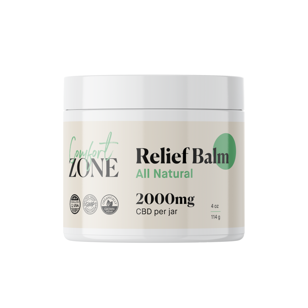 CBD Relief Balm: Effective Natural Remedy - CBD Comfort Zone